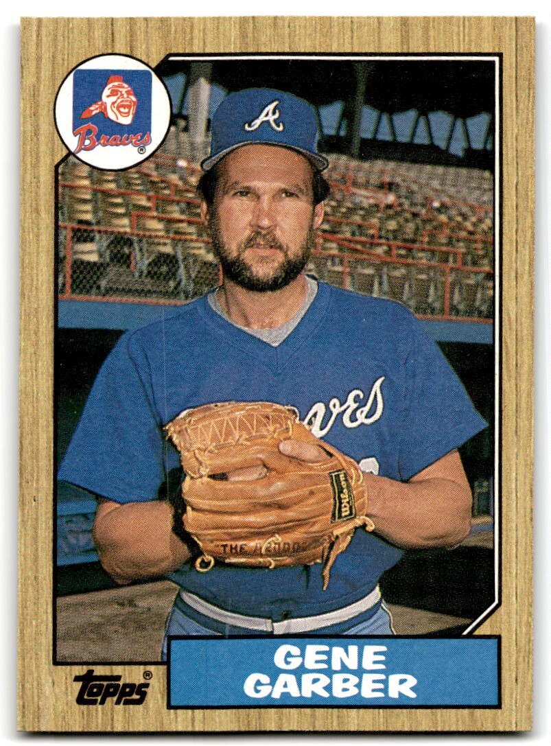 1987 Topps Gene Garber a Atlanta Braves #351 | eBay