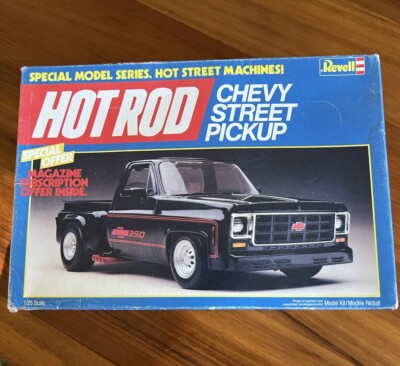 Vintage Revell Hot Rod Chevy Street Pickup Model Car Kit | eBay