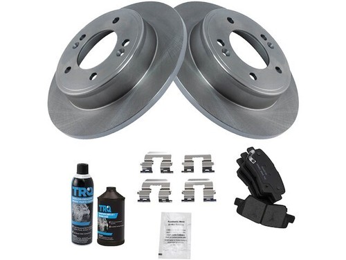 For 2012-2015 Hyundai Veloster Brake Pad and Rotor Kit Rear 78131WNFC ...