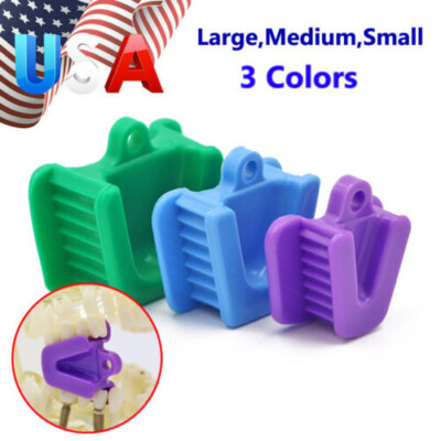 10*Dental Bite Block Cheek Retractor Mouth Prop Bite Block Opener ...