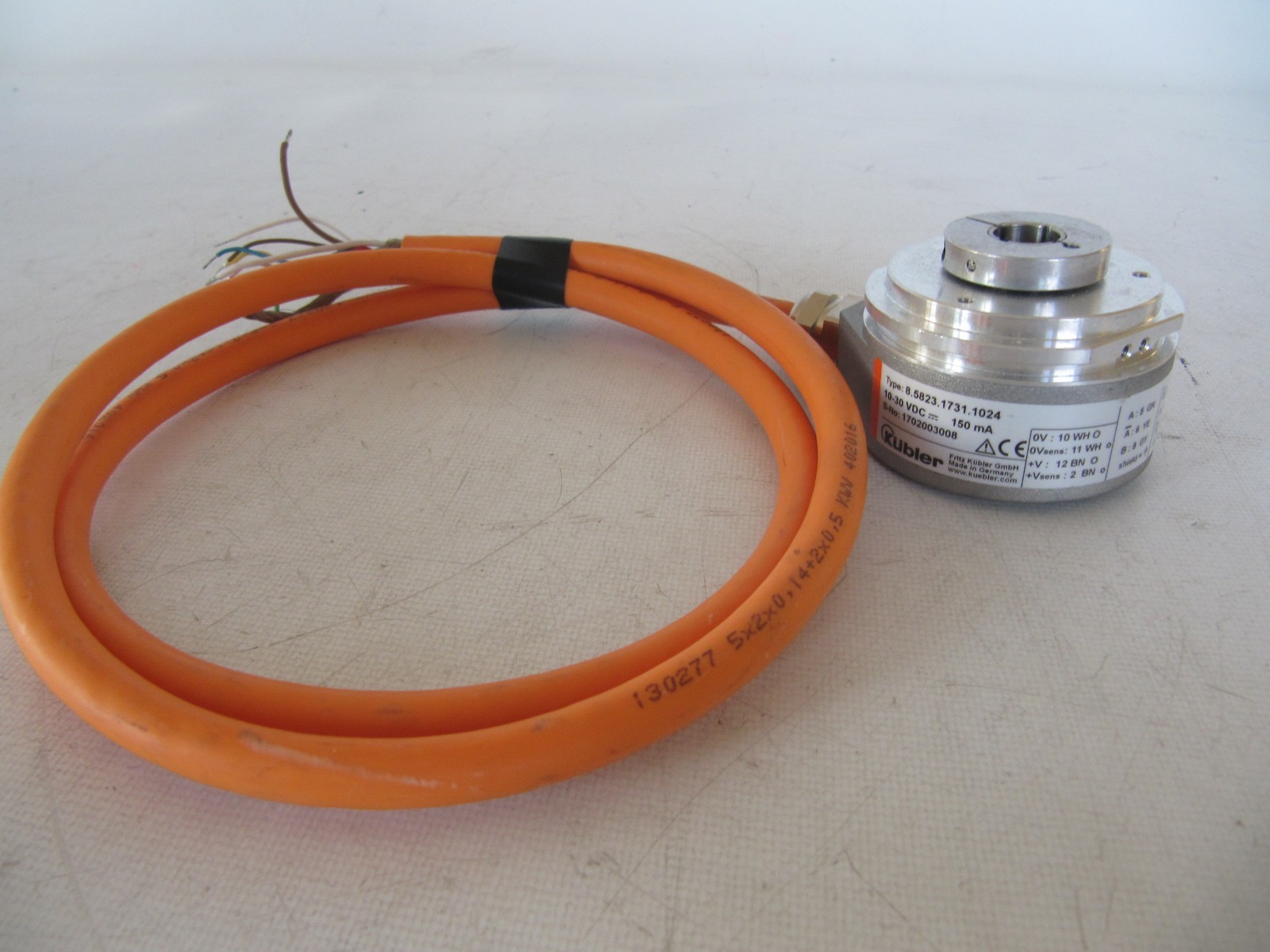(NEW) Kubler Incremental Encoder 10-30 VDC 1024 PPR 8.5823.1731.1024 | eBay