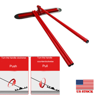 Cement Self-Leveling Tool Concrete Surface Smooth Finish Floor Trowel ...