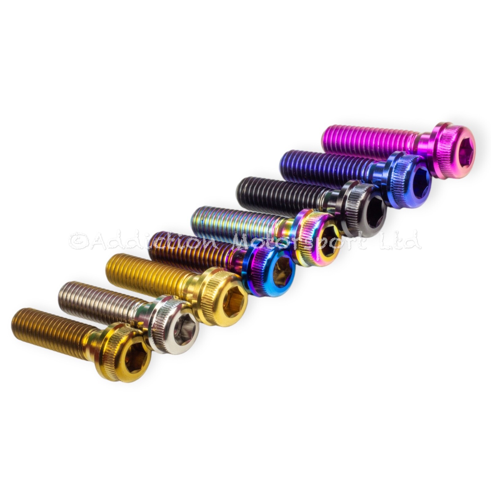 4x Titanium Front Fork Pinch Screws Bolts M8x30mm for Ducati Panigale ...