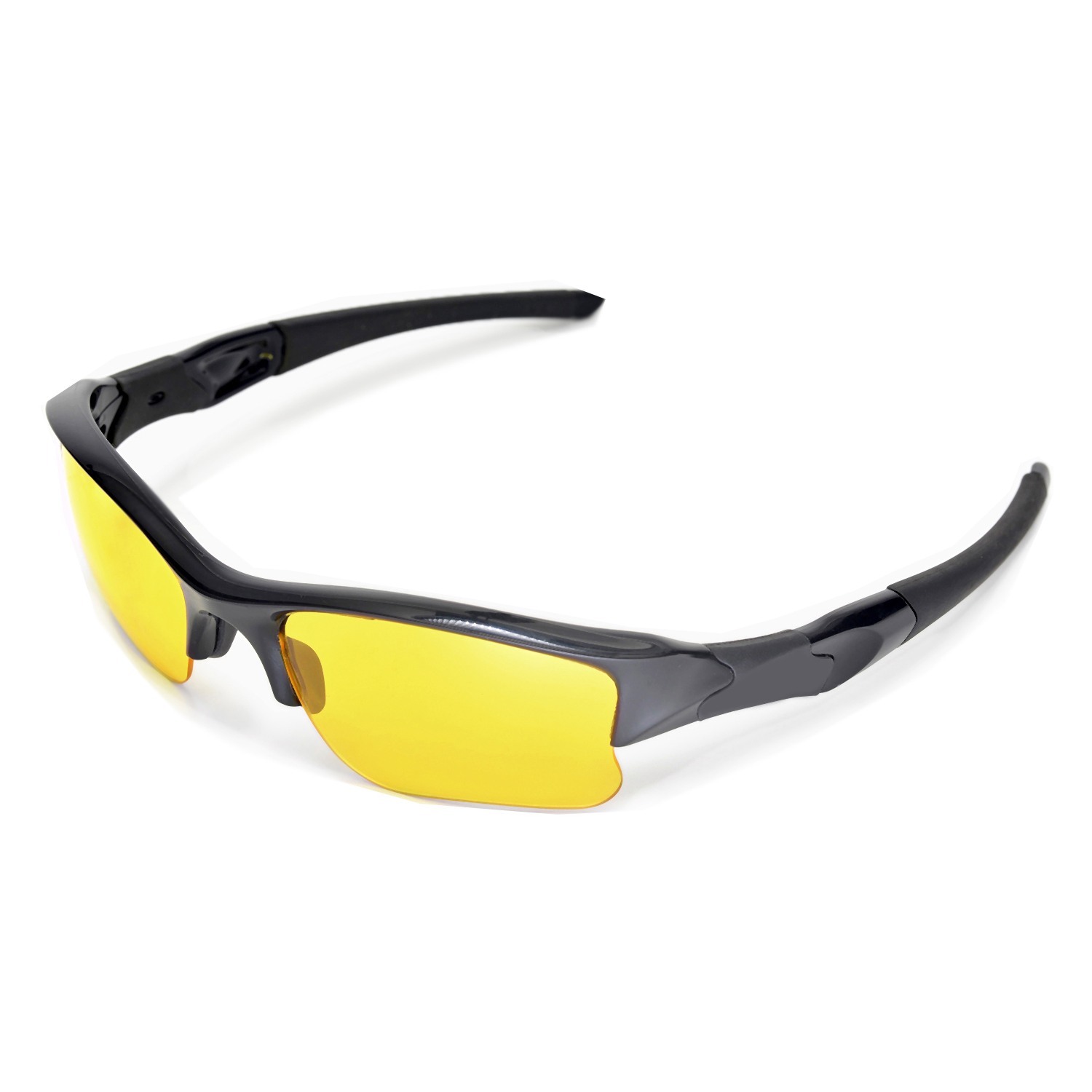 New Walleva Yellow Replacement Lenses For Oakley Flak Jacket XLJ ...