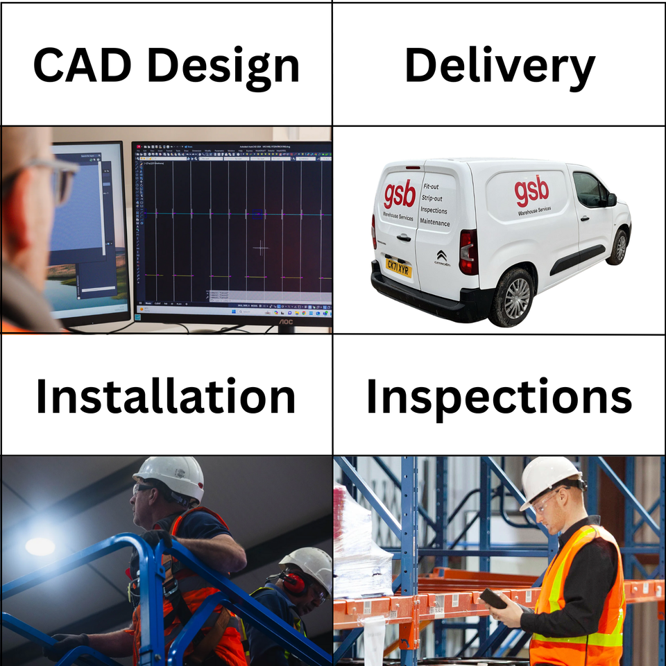 Heavy Duty Used Pallet Racking – Industrial Warehouse Racking ...
