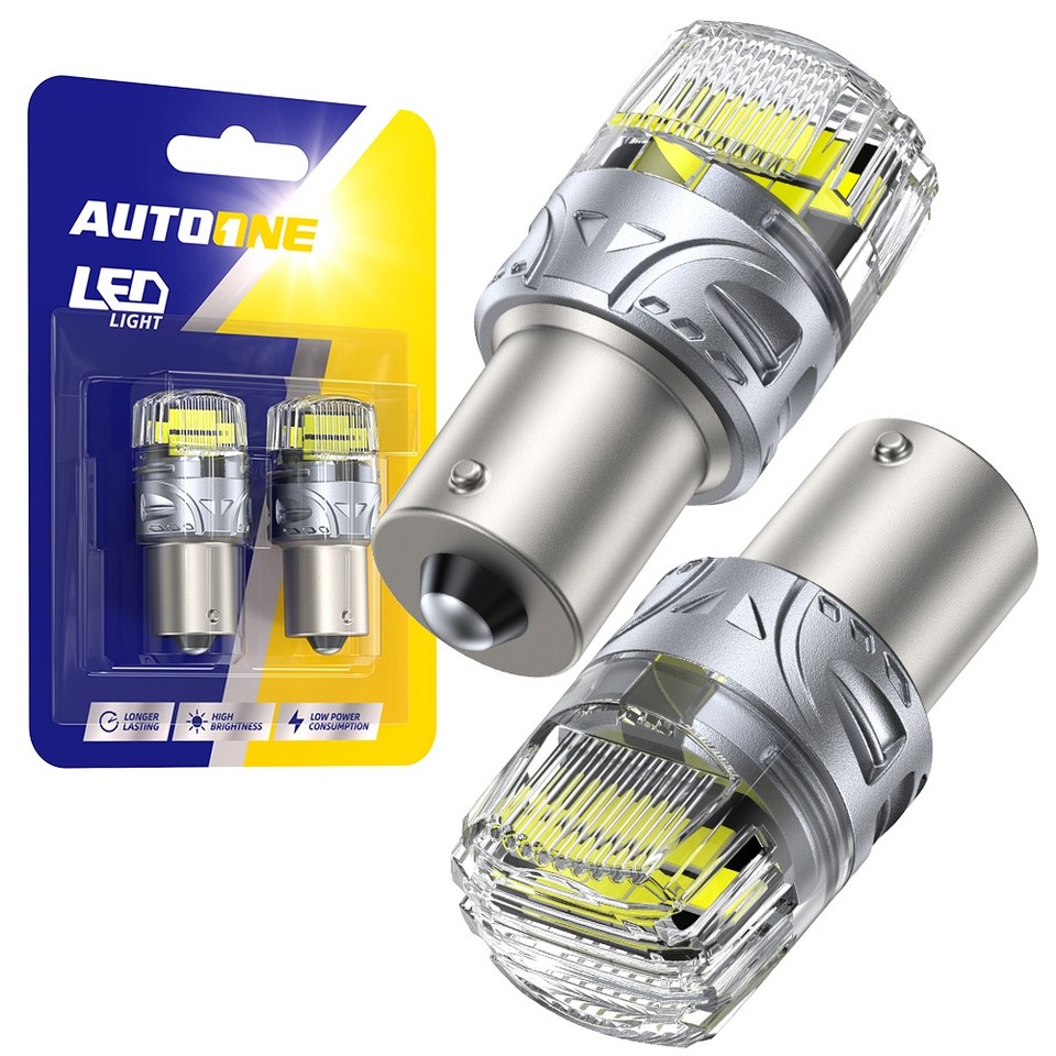 2X 1156 7056 LED Reverse Backup Brake Tail Stop Parking Light Bulbs ...