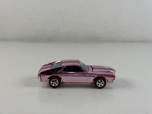 Hot Wheels RLC Redline AMC AMX Pink Chrome 1/64 Scale Diecast | eBay