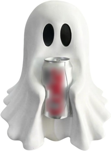 New COCA-COLA Ghost Figurine Holding Diet Coke Can Halloween No Drinks ...