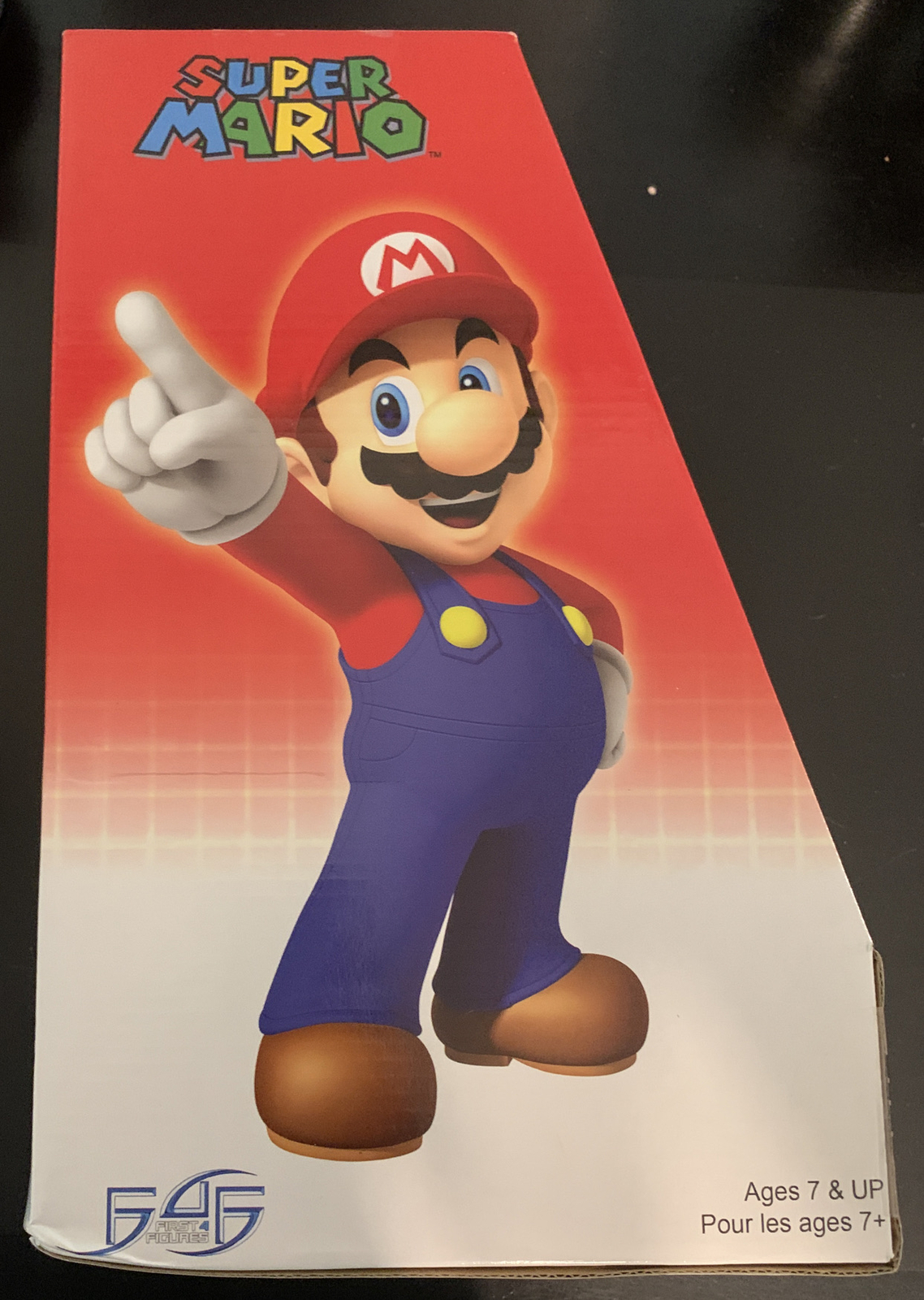 NEW SUPER MARIO 12” Nintendo 3DS DSi Game System Holder Figure w/ Base ...