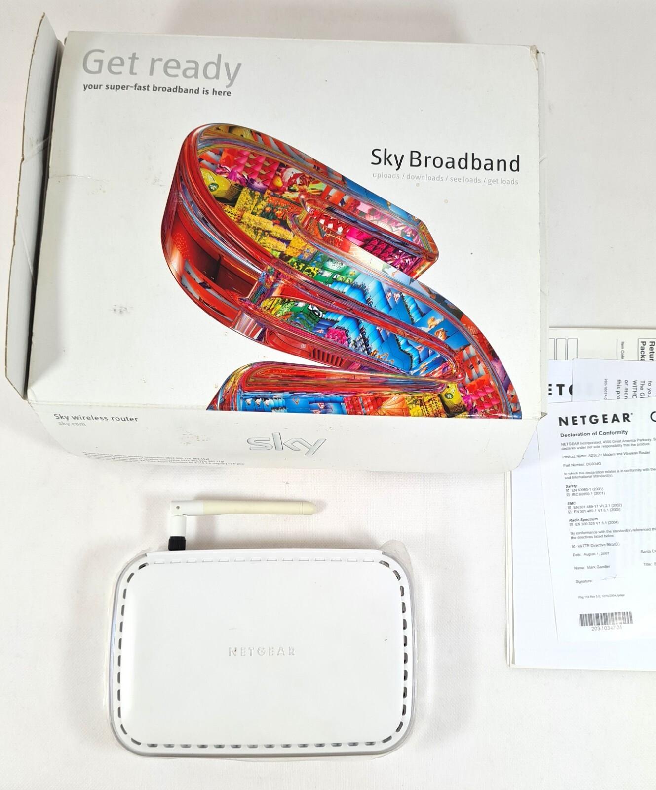 Sky Broadband Netgear Router | eBay UK