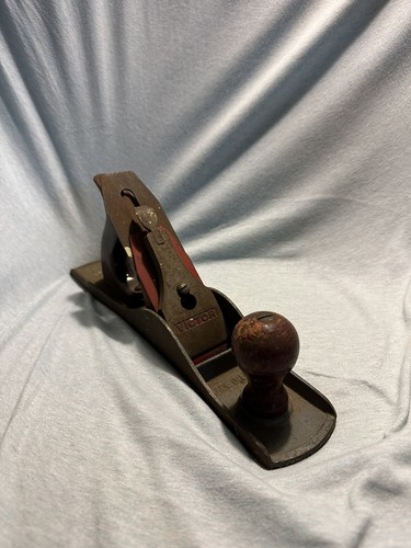 Vintage Victor by Stanley 14" woodworking plane Original Condition ...