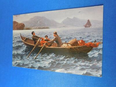 THE HELPING HAND HANS DAHL POSTCARD IN COLLECTION HAUSSNERS RESTAURANT ...