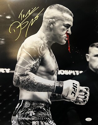 Dustin Poirier autographed signed inscribed 16x20 photo UFC The Diamond ...