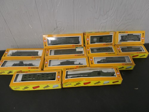 Cox HO Lot of 12 U.S Army Train Set W/Boxes | eBay