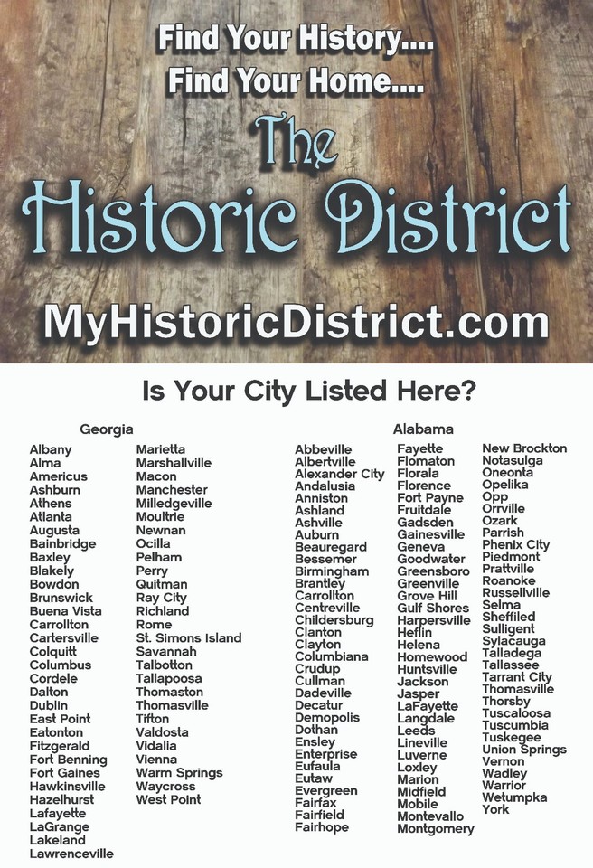 Barnesville, Georgia 1893 Antique Historic Map Copy 12.5 x 16.5" FREE ...