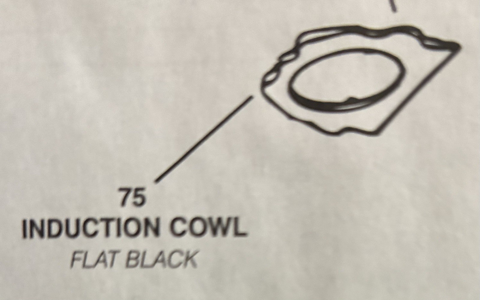 69 Camaro RS/SS INDUCTION COWL 228 1635 REVELL 1/25 Model car parts ...