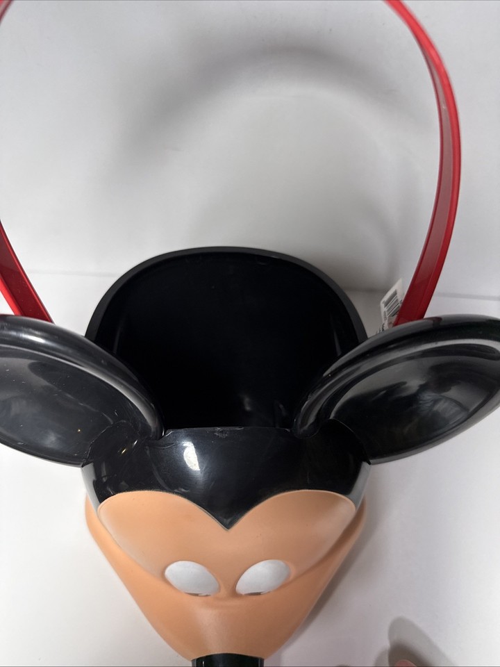 VTG Mickey Mouse Candy Halloween Easter Bucket Basket Plastic PTI Group / Disney | eBay