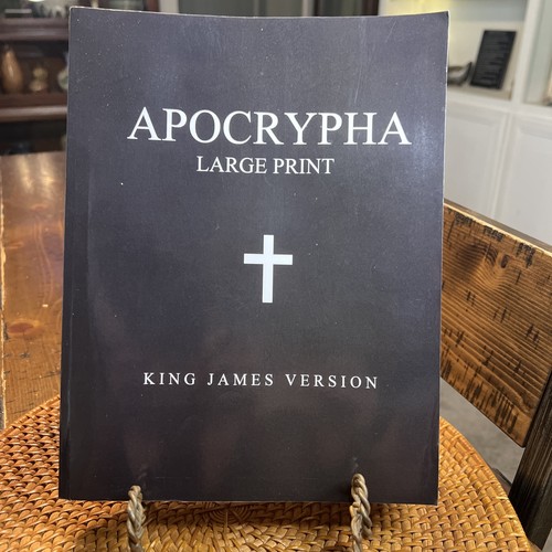 Apocrypha Large Print King James Version KJV Bible Softcover New Hall ...