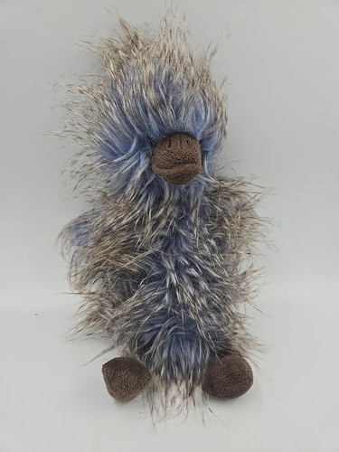 Retired Jellycat London Delphine Duck Long Hair Stuffed Animal Plush ...