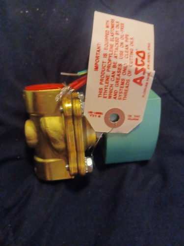Asco Redhat Solenoid Valve 8222G095 120/60.110/50 Part# 5LU42 | eBay