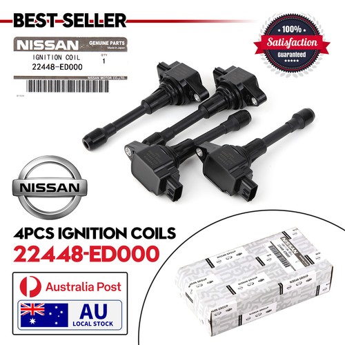 OEM 22448-1KT0A Ignition Coil For Nissan Altima Rogue 2.5L / Infiniti ...