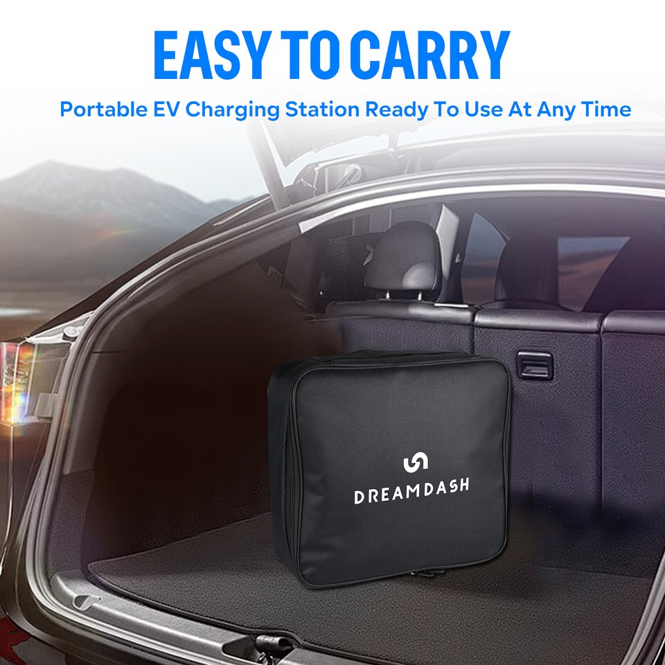 EV Charger 16A Electric Car Portable Charging Cable 6-20P/5-15P EVSE ...