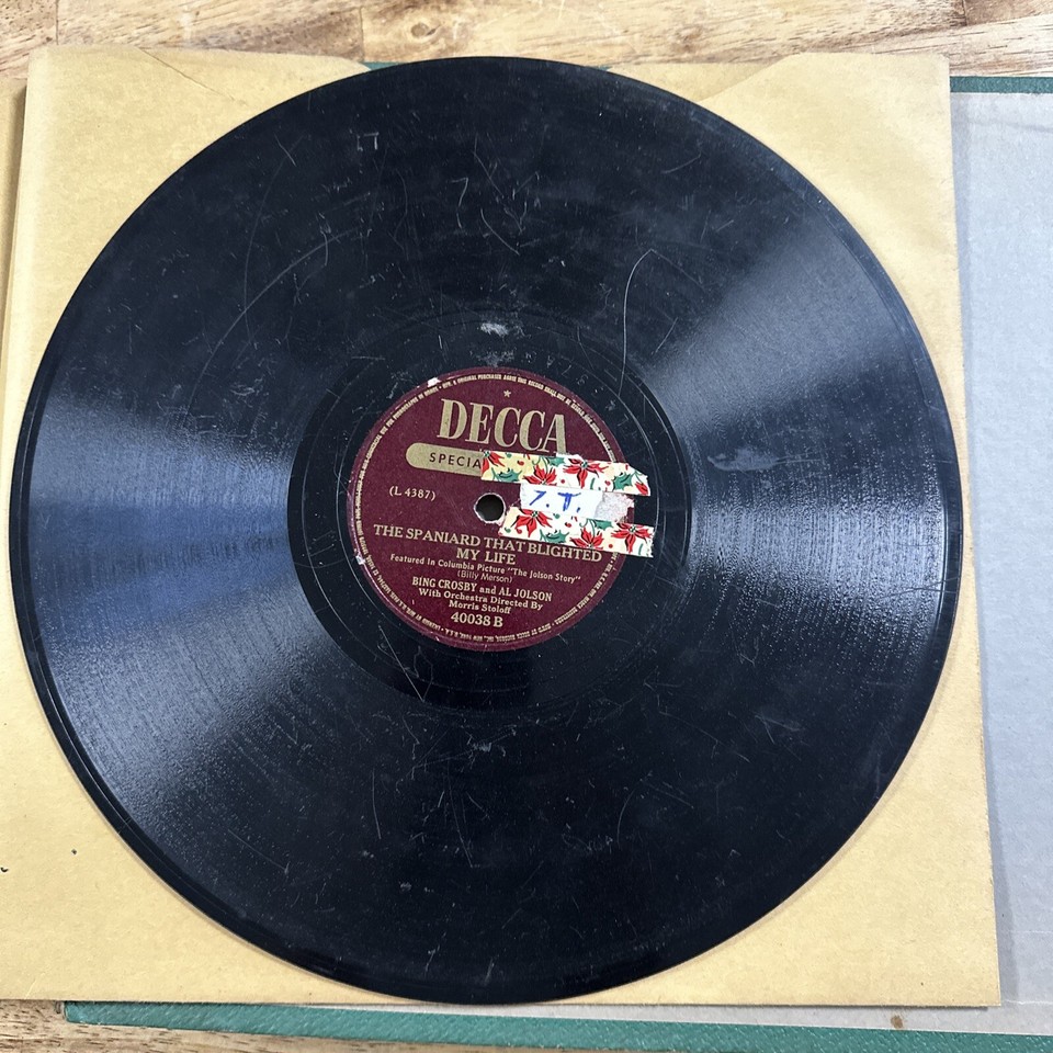 78 RPM Vintage Lot of 10 “Fast Dancing” records in book Great For ...