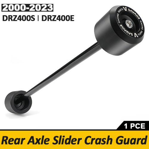 Rear Wheel Axle Slider Falling Crash Guard For SUZUKI DRZ 400S 400E ...