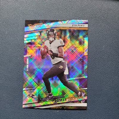2022 Panini Prestige LAMAR JACKSON Xtra Points Diamond Parallel Card ...