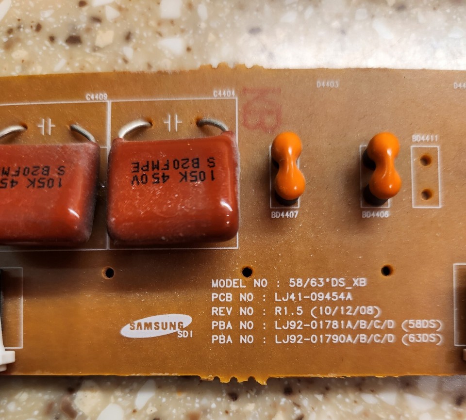 Samsung PN59D6500DF X Buffer board LJ41-09454A Genuine Samsung | eBay