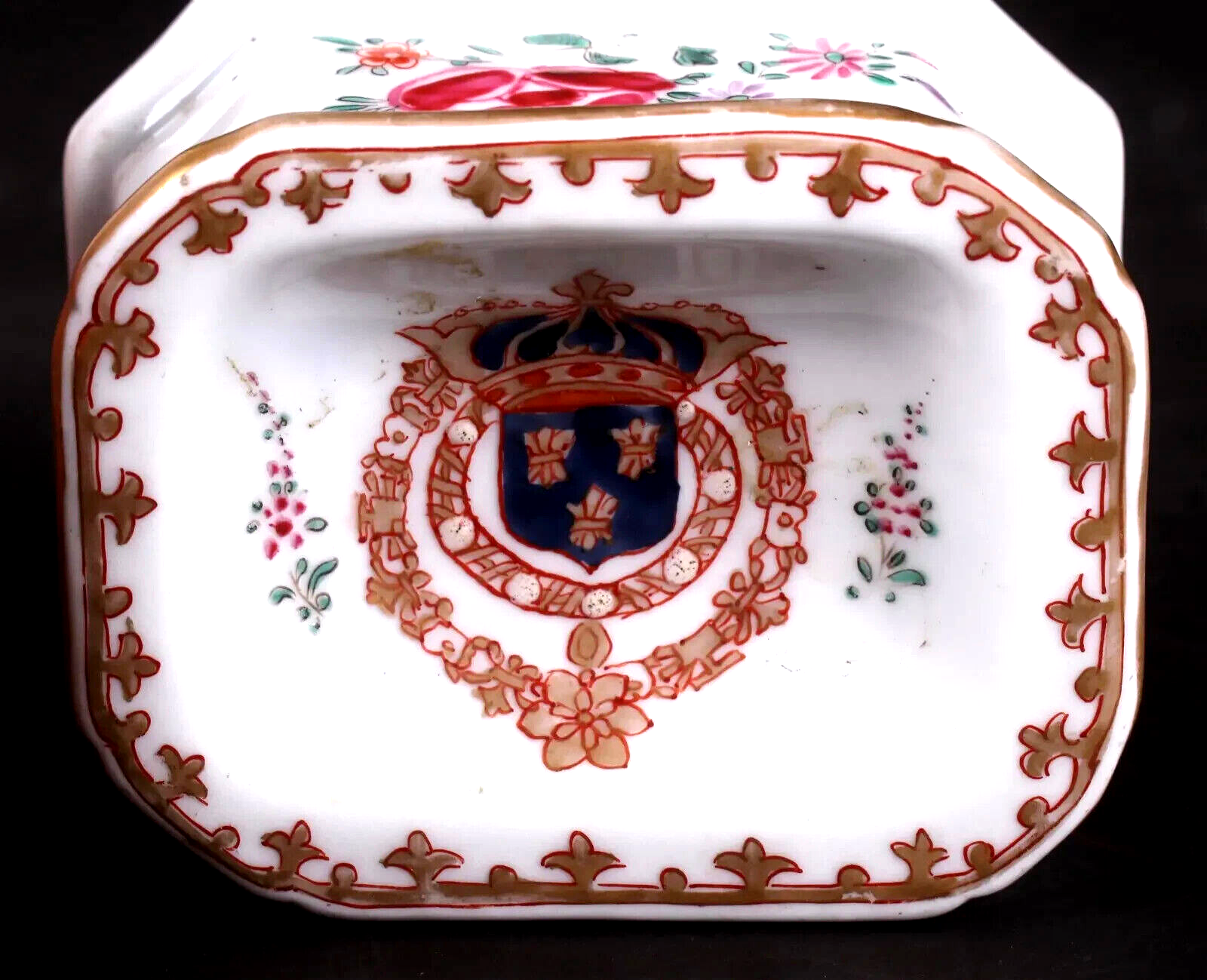 Antique Chinese Export Samson Porcelain Open Salt | eBay