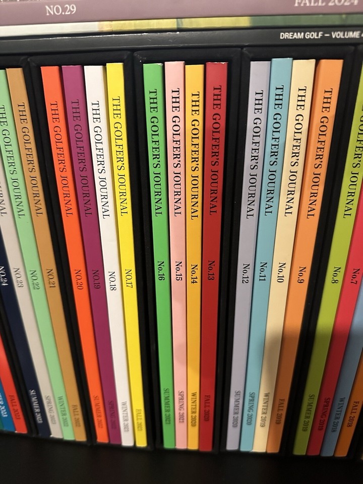 The Golfers Journal Lot Issues 1 - 29 Set New Big Green Book With Buy ...