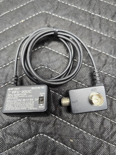 Original Sony RFU-90UC RF Modulator Adapter - Pre-Owned, Handycam Video ...