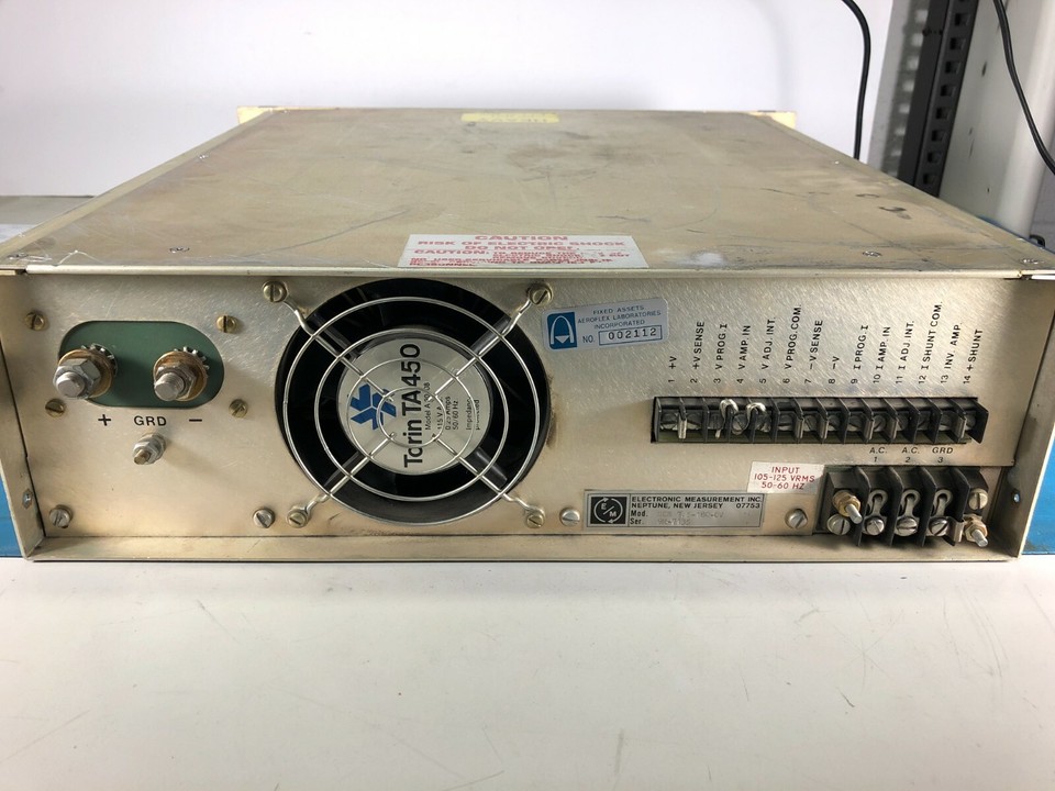EMI SCR 7.5-180-0V Power Supply 7.5V / 180A *AS-IS* | eBay