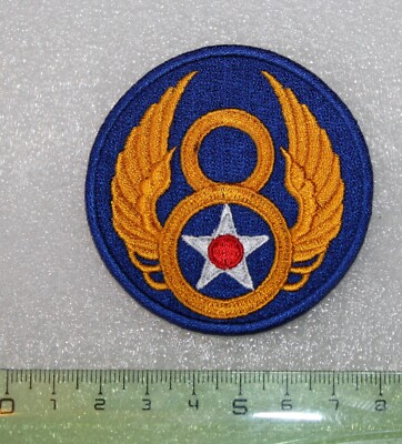 Patch 8th USAAF de l' US Air force,USAAF 39/45.P38,P47 33, vintage mighty eighth | eBay