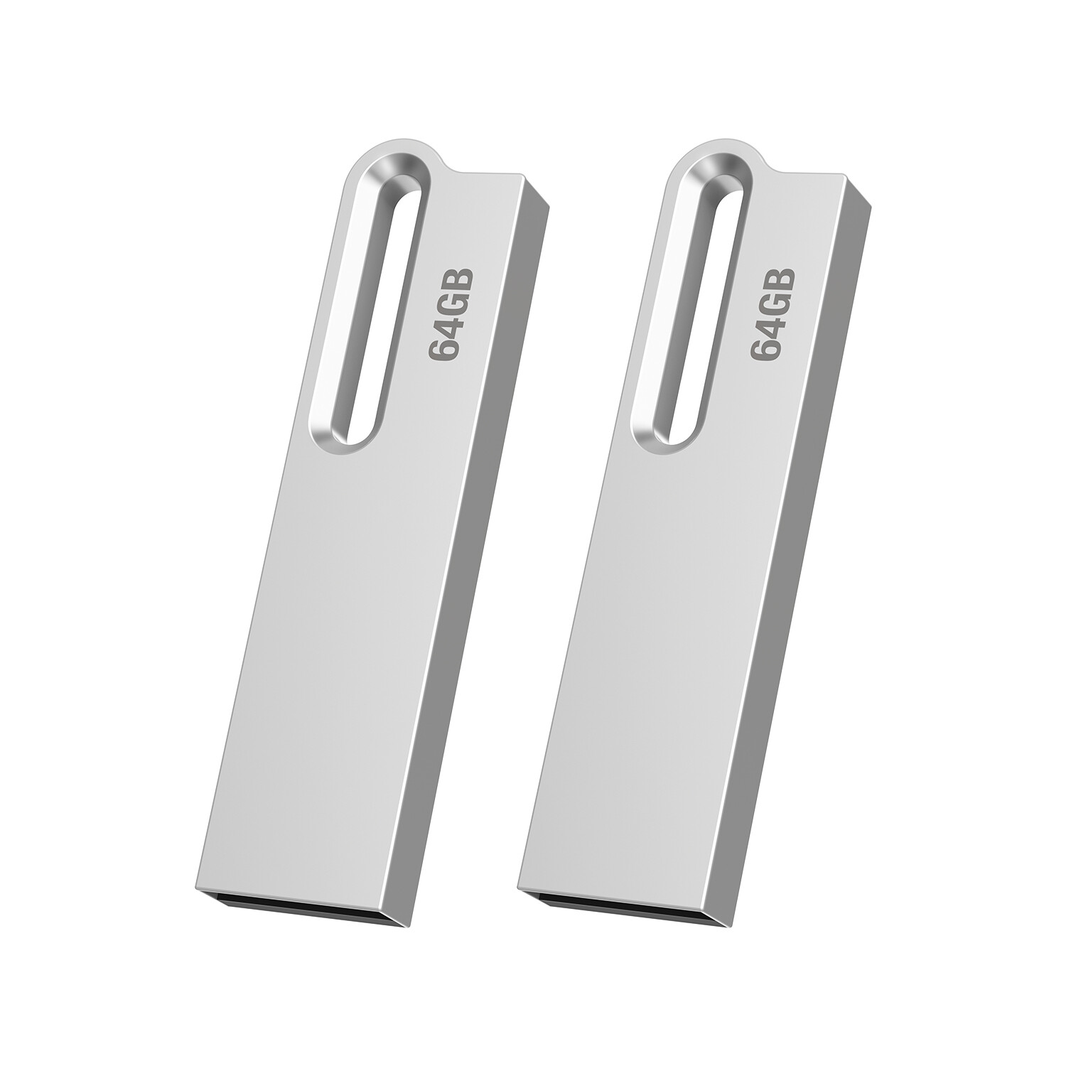 Wholesale 1/5/10pcs USB 2.0 64GB Metal Waterproof Flash Drive USB ...