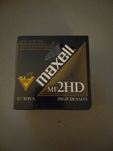 NEW - MAXELL - IBM FORMATTE DISKETTES - MF2HD - 3.5" - 10 PACK | eBay