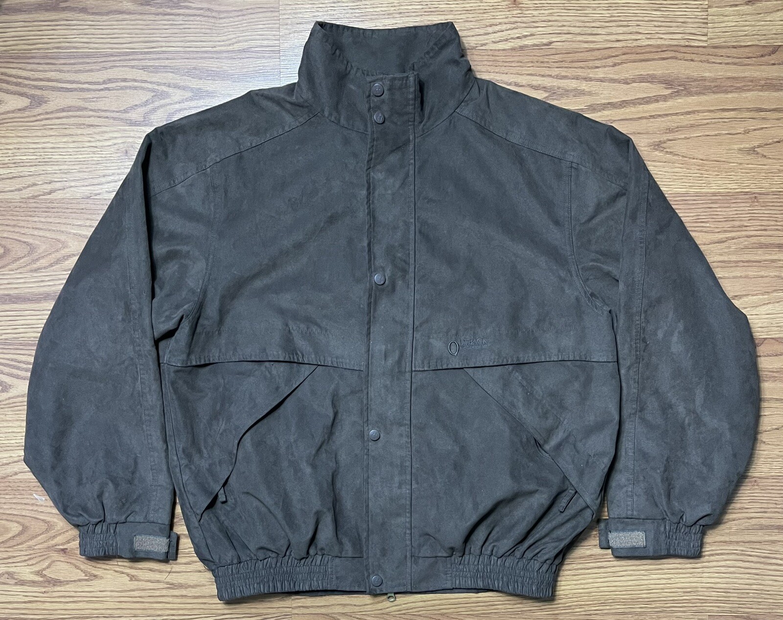 OUTBACK TRADING COMPANY RAMBLER JACKET FLEECE BROWN MENS SOLD OUT MSRP ...