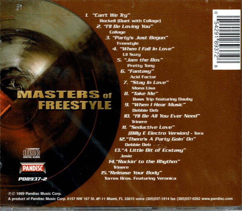 Freestyle Masters Masters of Freestyle BRAND NEW SEALED CD | eBay