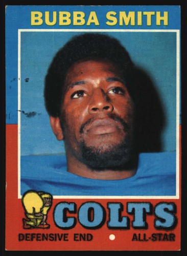 1971 Topps #53 Bubba Smith VGEX Colts 570090 | eBay