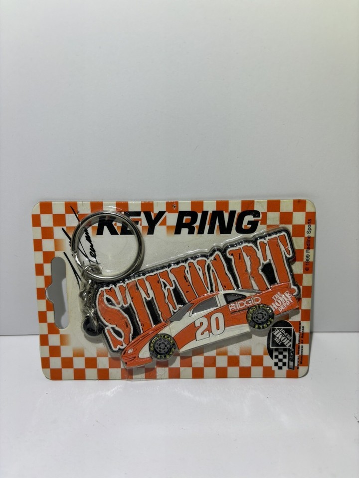 🔥1999 TONY STEWART RC ROOKIE #20 HOME DEPOT KEY CHAIN | eBay