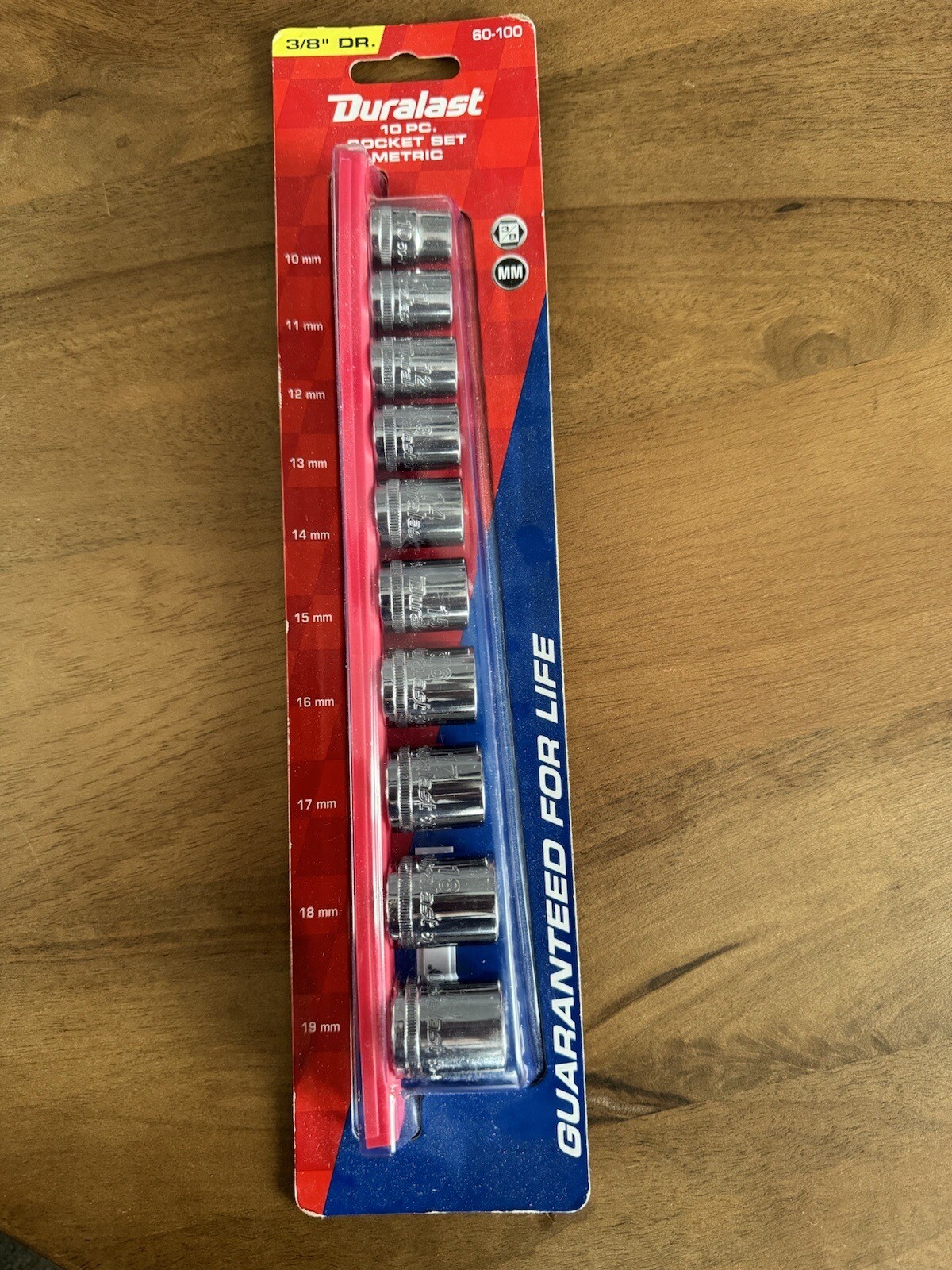 Duralast 3/8in Drive 6 Point Metric Socket Set a-x for sale online | eBay