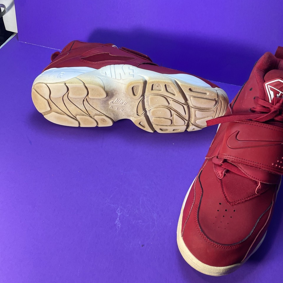 Nike Air Diamond Turf Deion Sanders Men's Size 12 Red Activewear ...