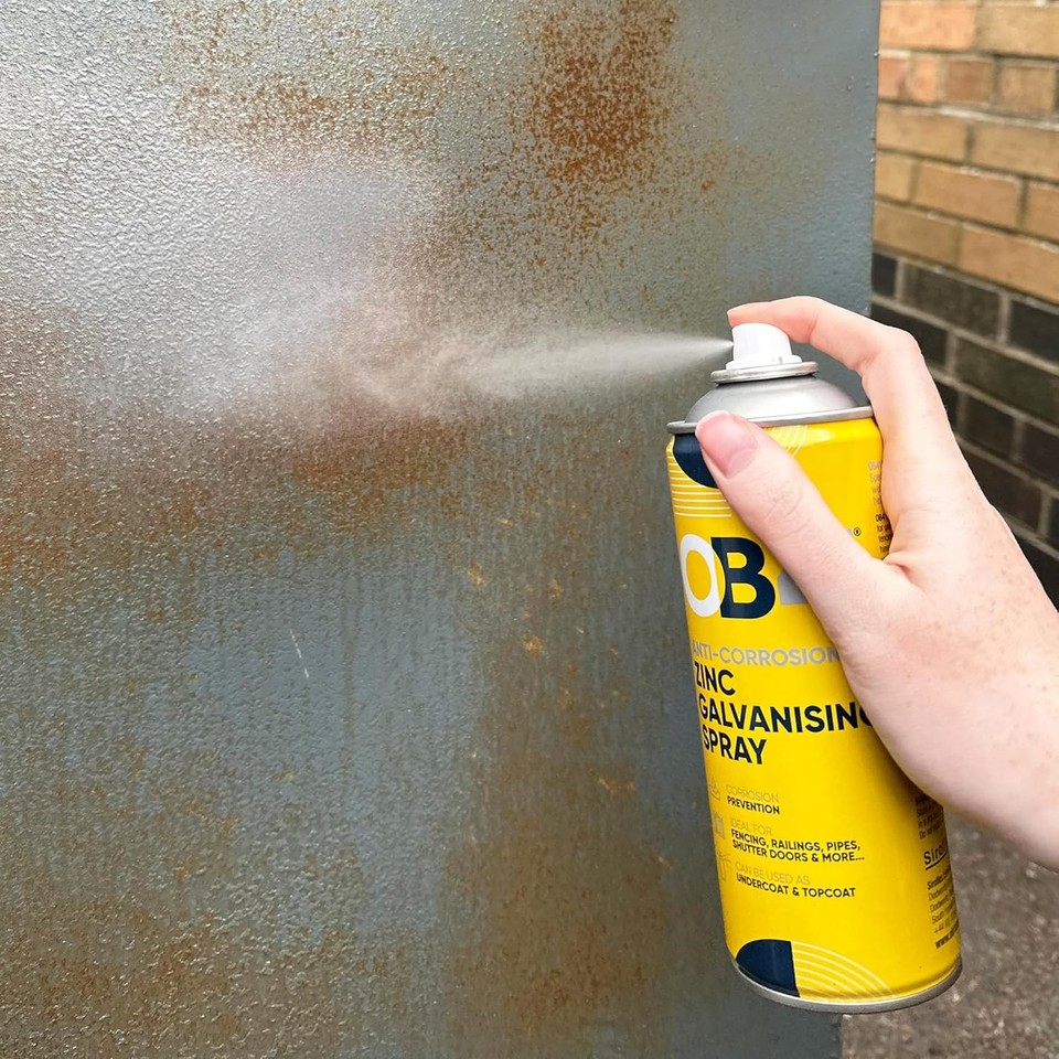 Anti-Corrosion Galvanising Zinc Spray 400ml – Rust Protection – Cold ...