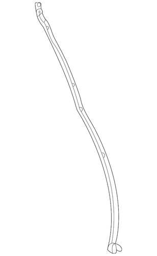 Genuine GM Rear Driver Side Door Rear Auxiliary Weatherstrip 84741545 ...