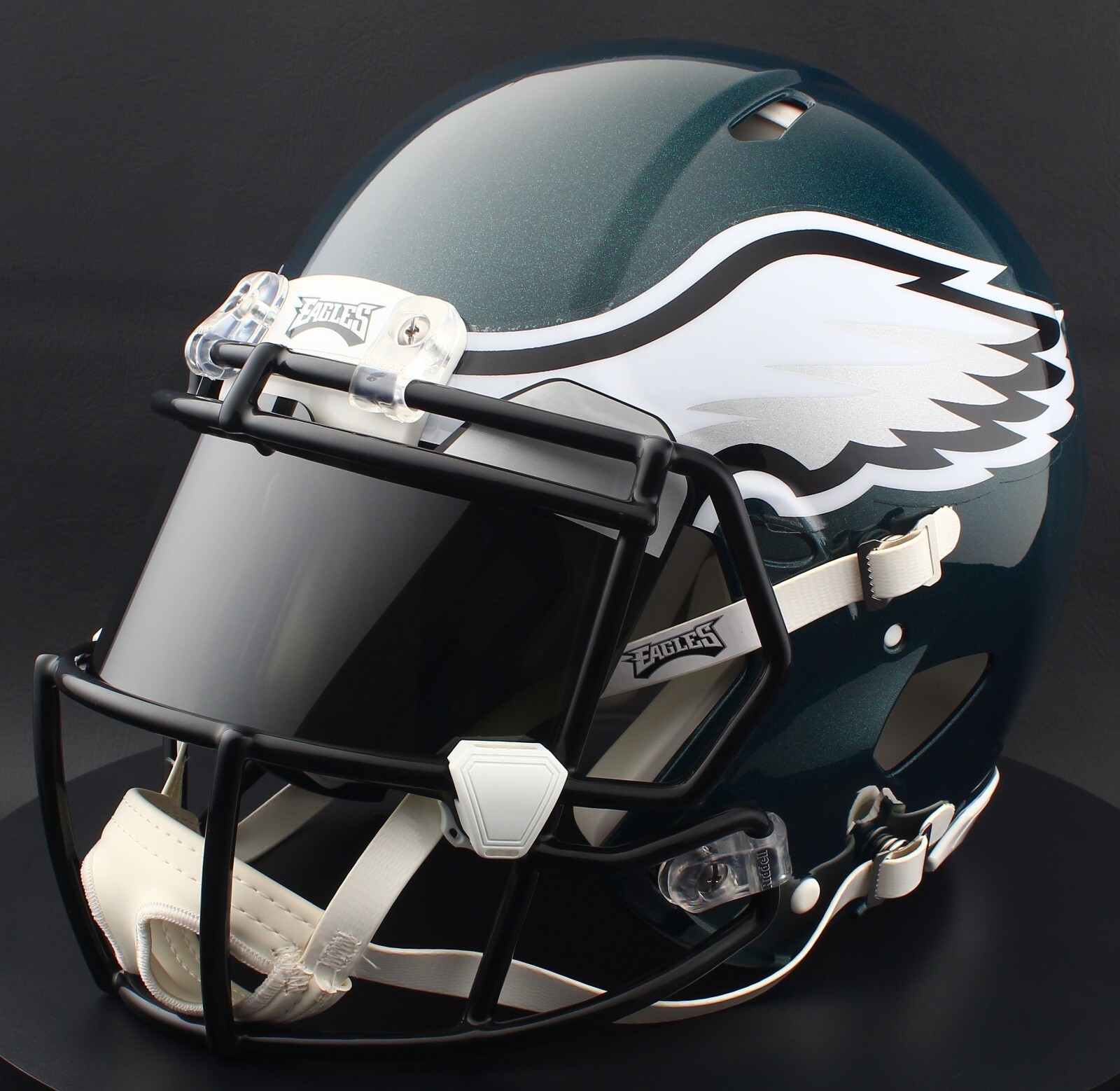 PHILADELPHIA EAGLES NFL Gameday AUTHENTIC Football Helmet w/ Eye Shield ...