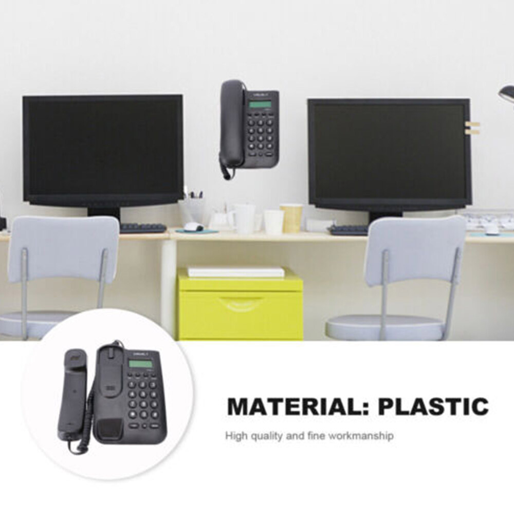 Large Button Landline Corded Phone Home Office Desk Telephone Caller ID ...