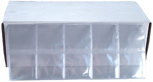 Frame-A-Coin Vinyl Flips - 2 1/2x2 1/2 Coin Flips - 1000 per box - Bulk ...