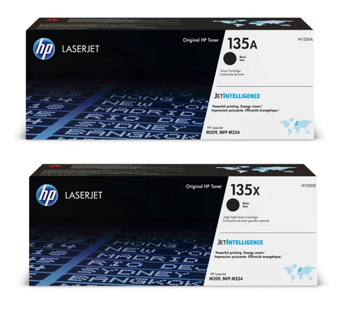 HP 135A / 135X Genuine Toner Cartridge for HP W1350A W1350X for M209 ...
