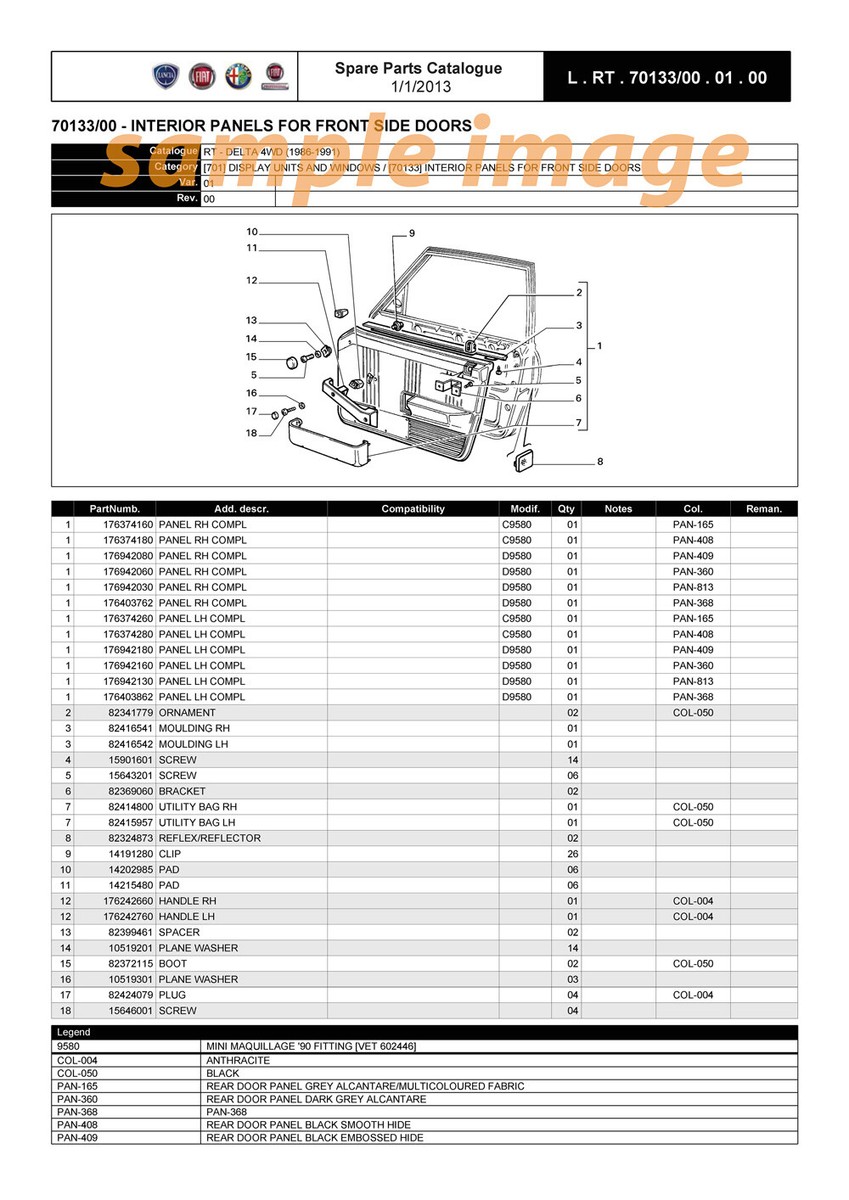 Fiat Panda Spare Parts Catalogue - Infoupdate.org